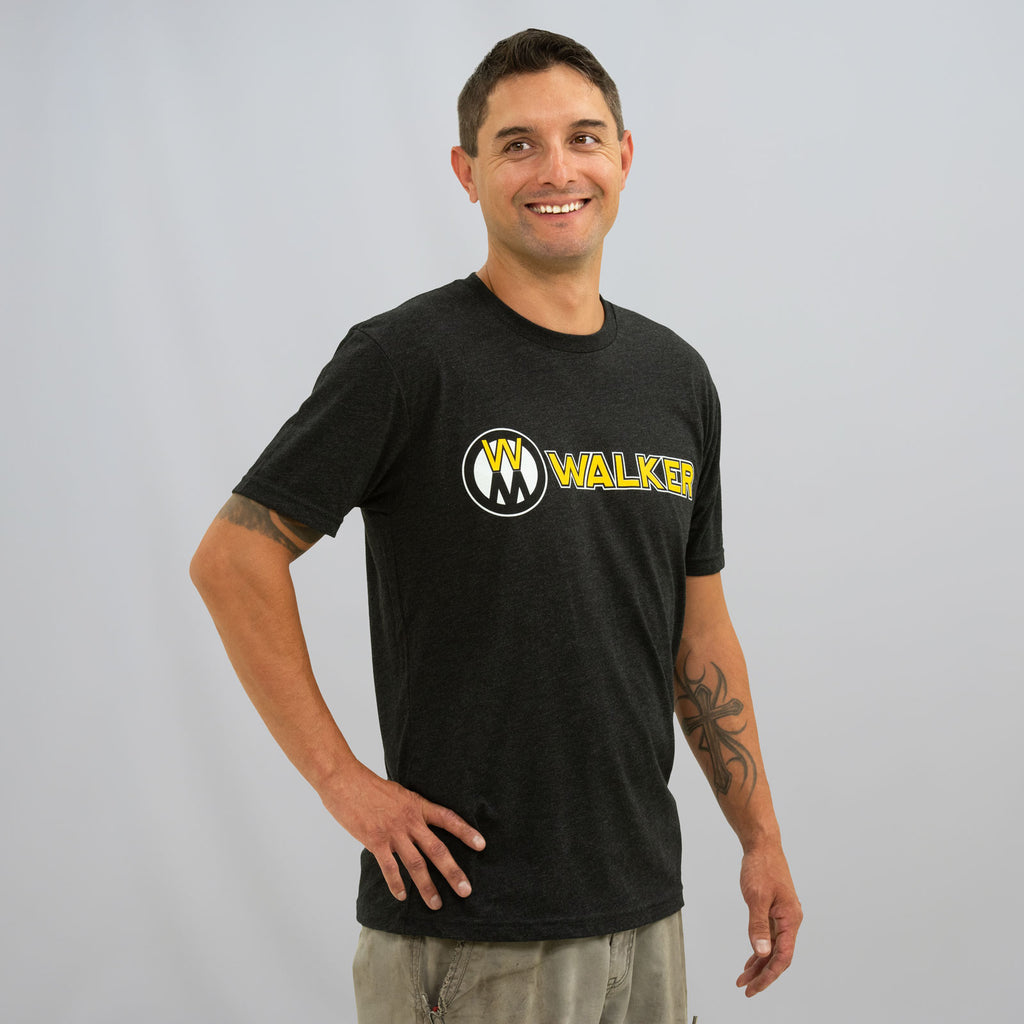 Black Heather Triblend Tee – Walker Ware