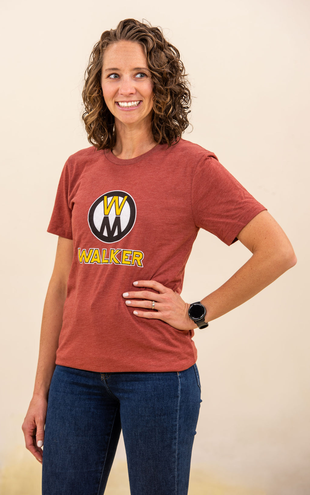 Clay Triblend Logo Tee – Walker Ware