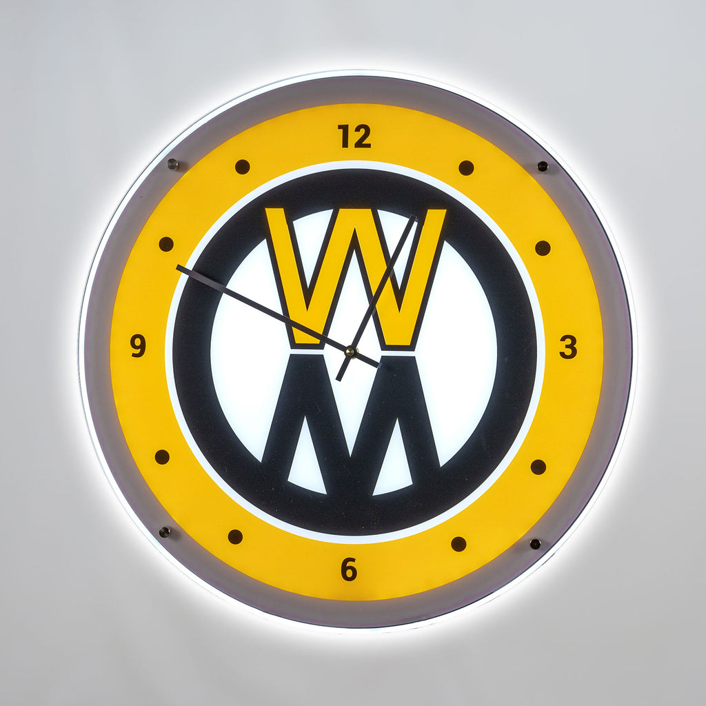 Walker Logo Clock – Walker Ware